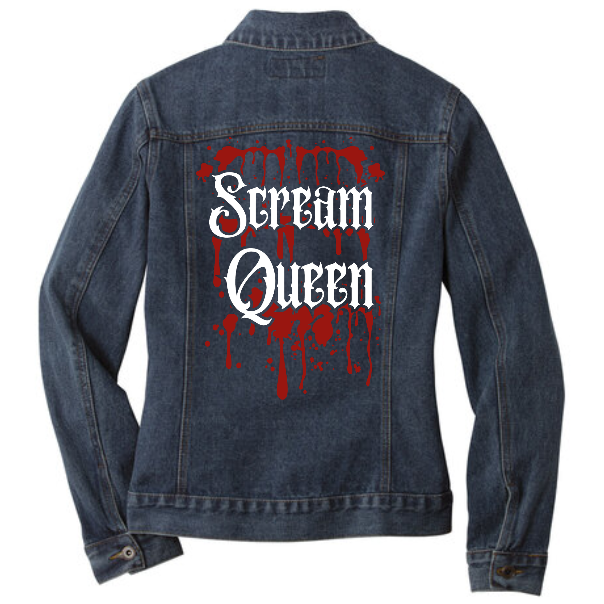 Scream Queen Denim Jacket – Horror Finds